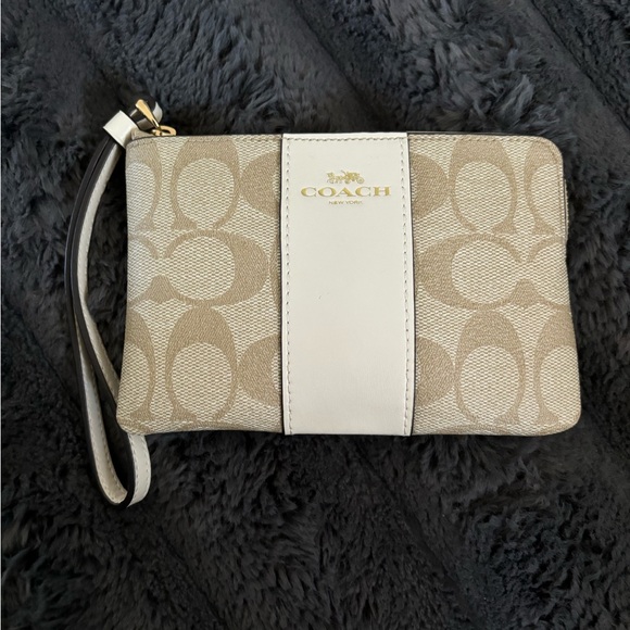 Coach | Bags | Coach Soft White Mini Wallet | Poshmark